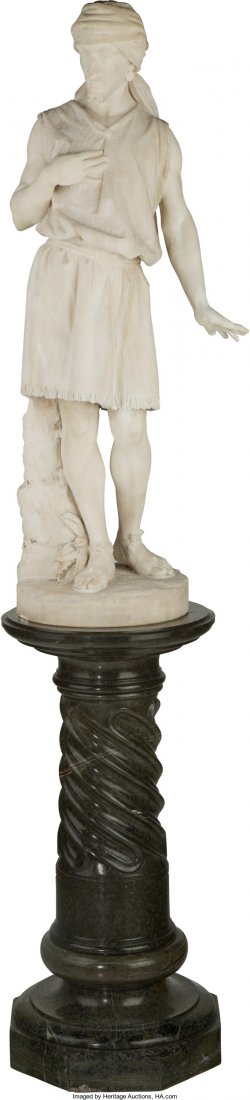 Raffaello Romanelli (italian, 1856 1928) Moorish Figure