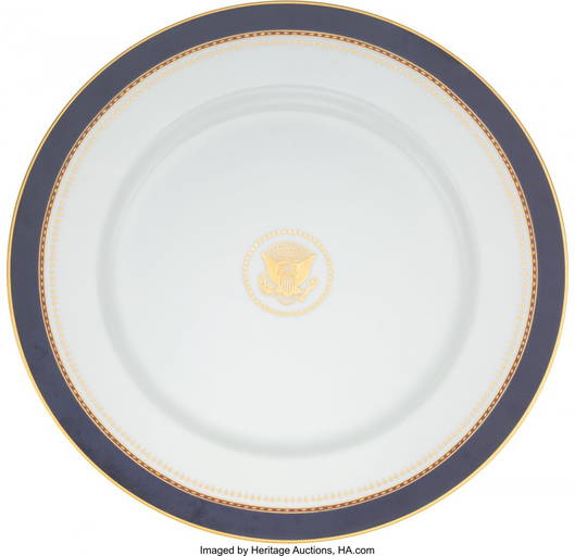 Ronald Reagan: Fitz & Floyd White House China. 1