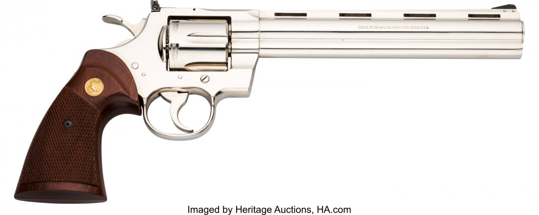 40160: Colt Python Target Model Double Action Revolver.