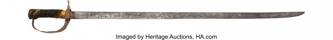 40254: 1779 Revolutionary War Klingenthal Cavalry Sword