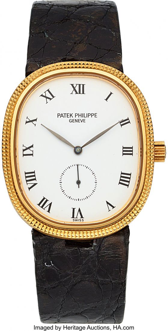 54036: Patek Philippe Ref. 3989 Yellow Gold Ellipse, ci