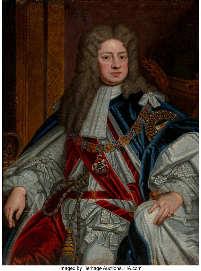 63060: After Sir Godfrey Kneller (British) King George
