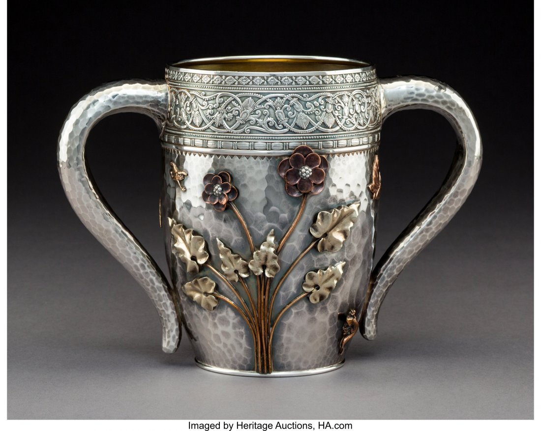 Gorham Mfg. Co. Aesthetic Movement punch bowl - Mar 14, 2021 | Toomey ...