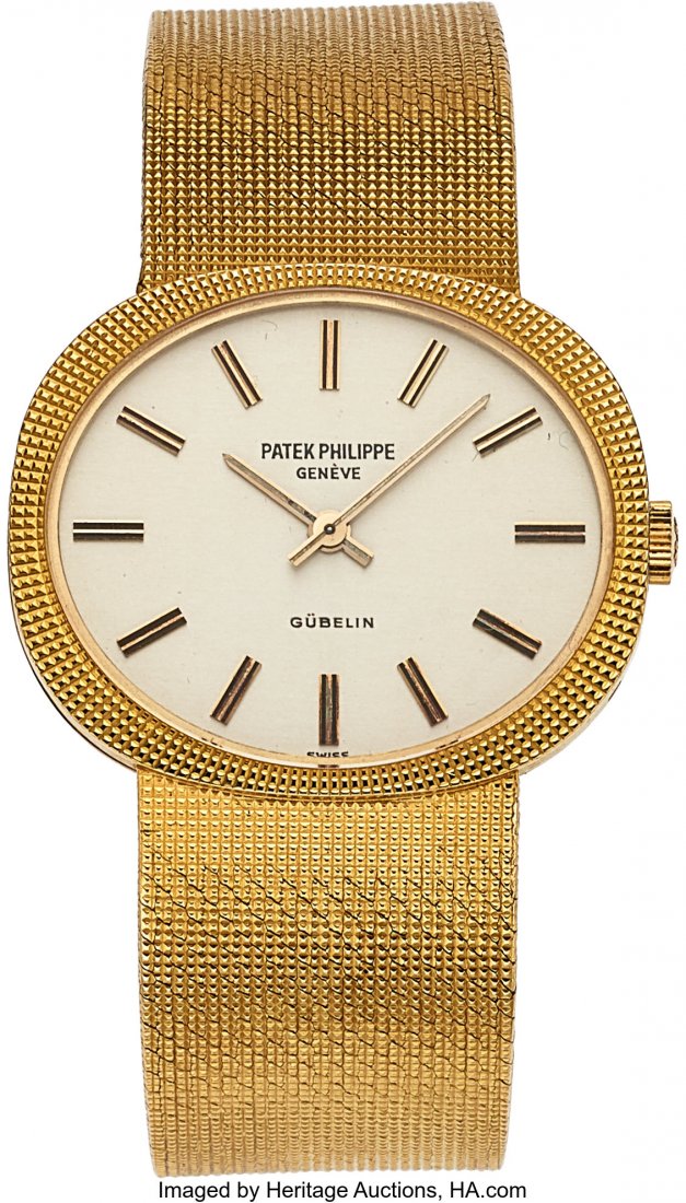 54399: Patek Philippe Ref. 3581-1 Yellow Gold Watch For
