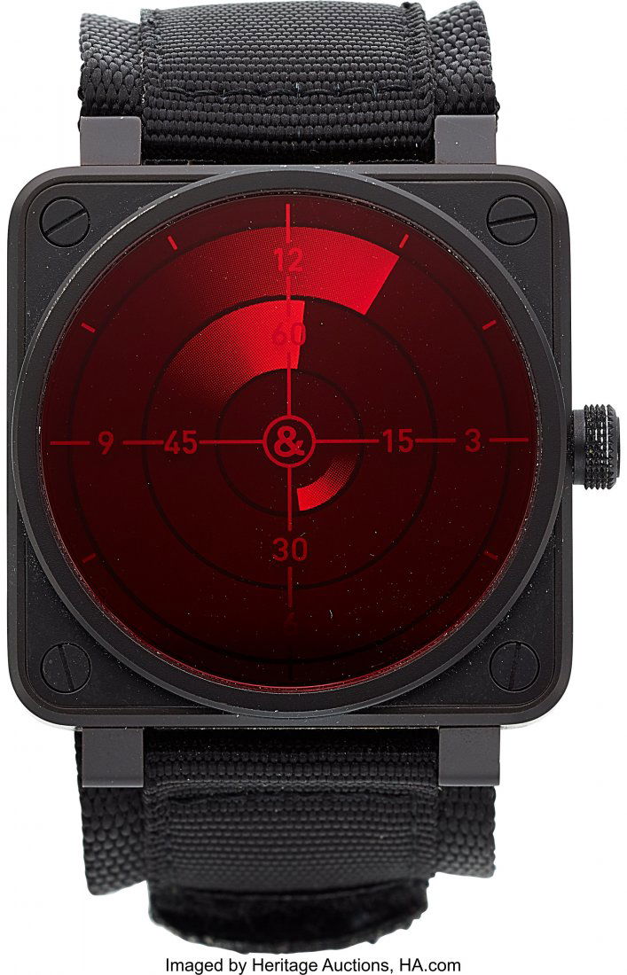 54137: Bell & Ross, BR-01-92 Red Radar Automatic, PVD S