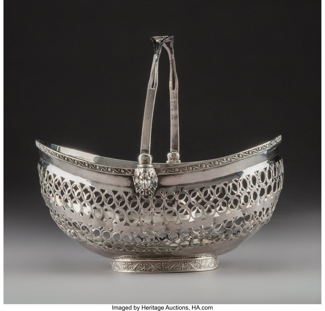 A Russian Silver Reticulated Basket, late 19th-early - Dec 08, 2018 ...