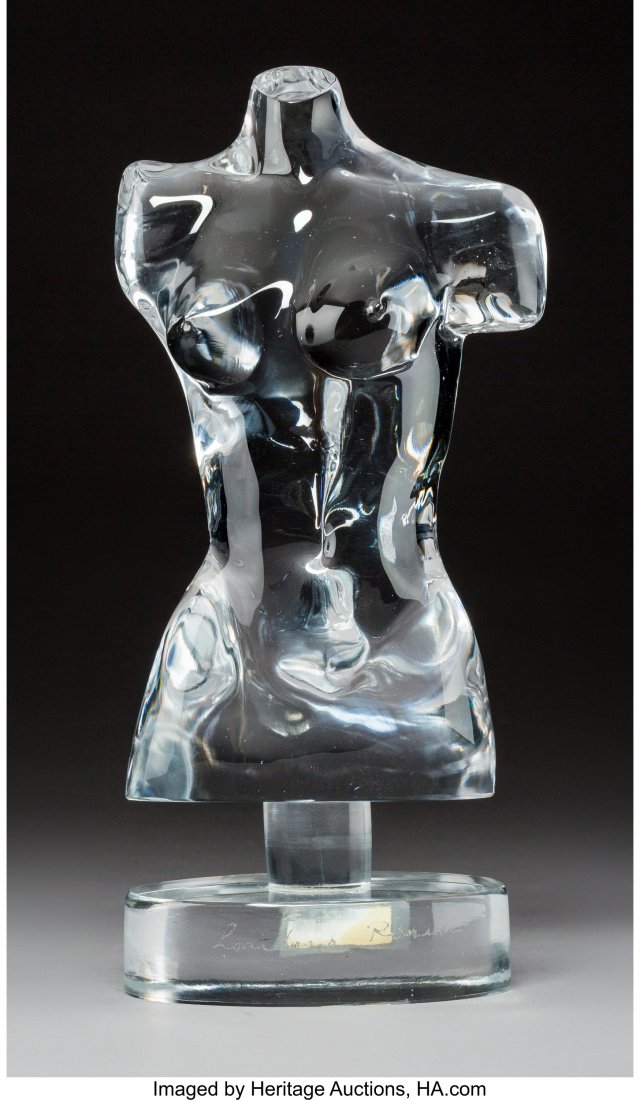 A Loredano Rosin Glass Torso Sculpture, 20th century - Dec 08, 2018 ...