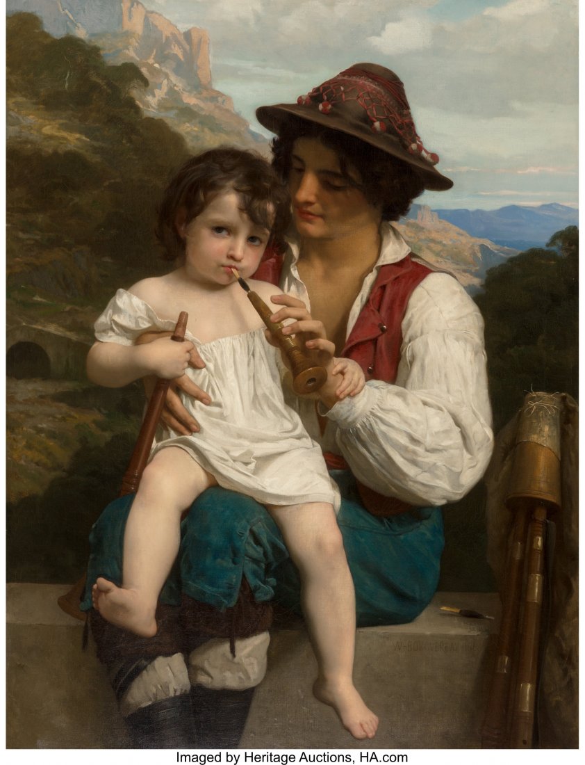 William Adolphe Bouguereau (French, 1825-1905) La