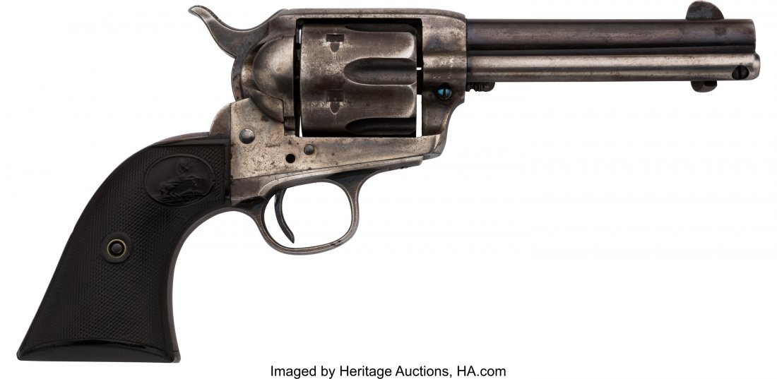 40125: Historic and Documented Colt Frontier Six Shoote