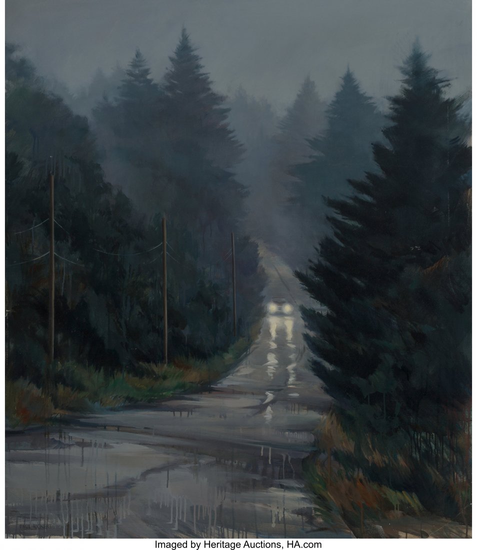 Paul Rickert (american, B. 1947) Cape Road, 1980