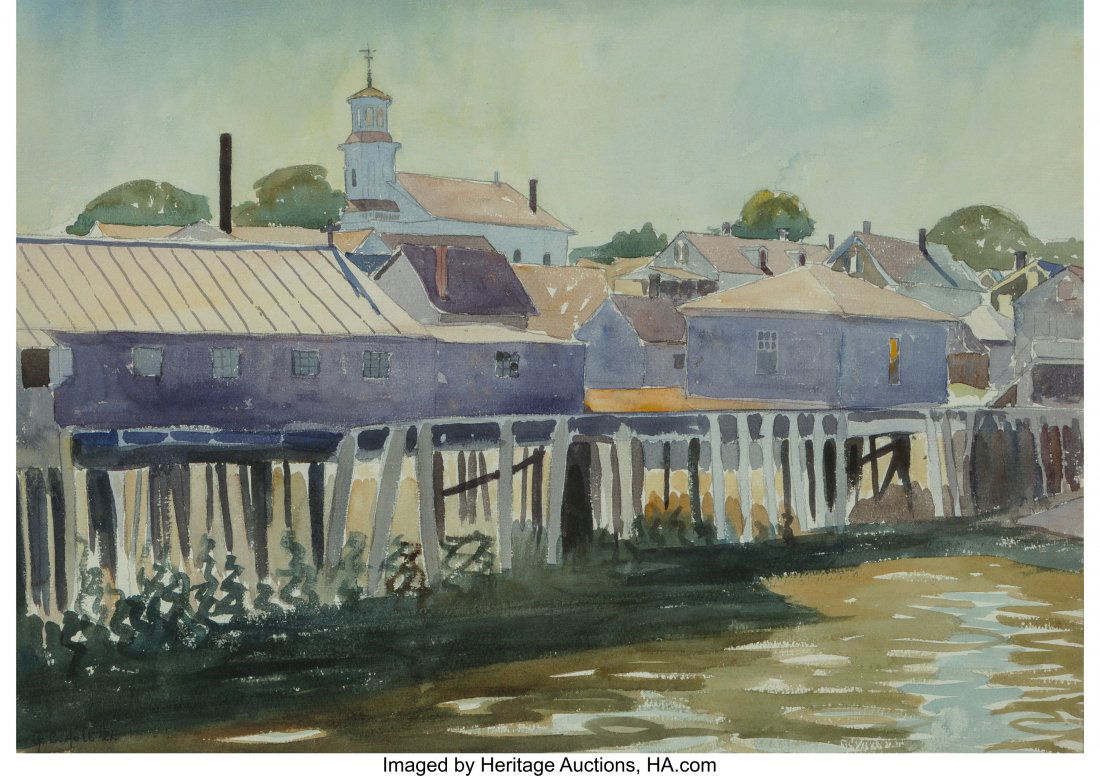 George Copeland Ault (american, 1891 1948) The W