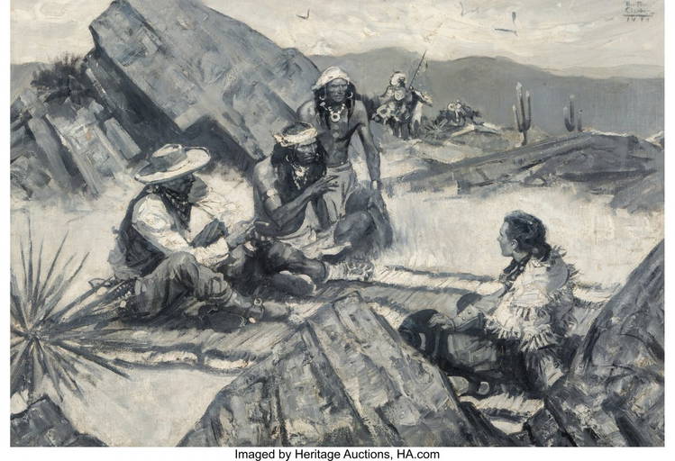 Benton Henderson Clark (American, 1895-1964) Ari - Aug 08, 2019 ...