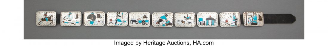 70026: A Navajo Storyteller Concho Belt Ben Becenti c - Dec 06, 2019 ...