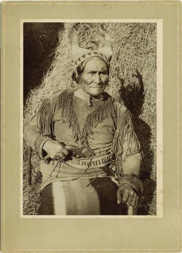 William E. Irwin Photo Of Apache Geronimo