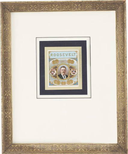 Theodore Roosevelt: Portrait Cigar Box Label