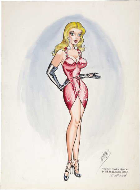 41321 Bill Ward Torchy Illustration Original Art