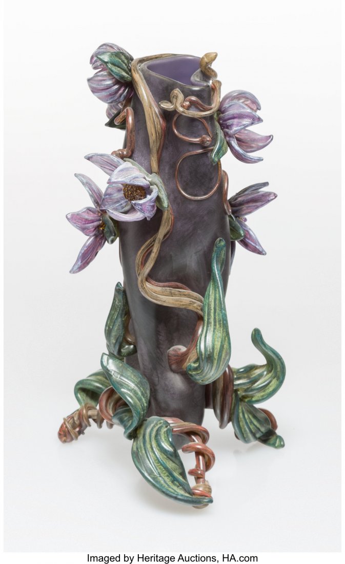 Susan Rankin (canadian, B. 1959) Clematis Vase,