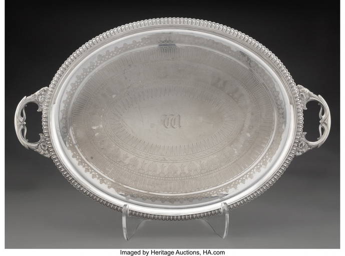 An Elkington & Co. Silver Plated Tray,