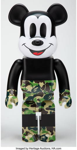 Be@rbrick X Bape X Disney Bape Mickey Mouse, 201