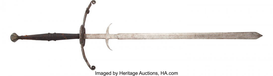 German Two Handed Broadsword. Approximately 67
