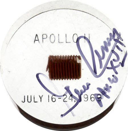Apollo 11 Command Module Flown Heat Shield Plug