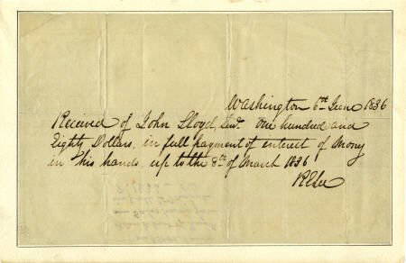 Robert E. Lee Autograph Document Signed