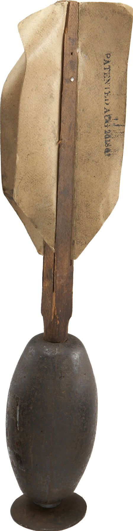 57005: Complete Three Pound Civil War Ketchum Grenade