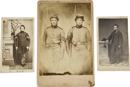 Great Cdv Civil War Portrait, 7th Wisc Infantry