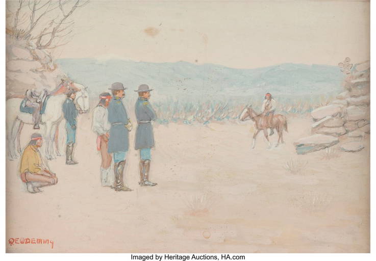 Edwin Willard Deming (american, 1860 1942) Scout