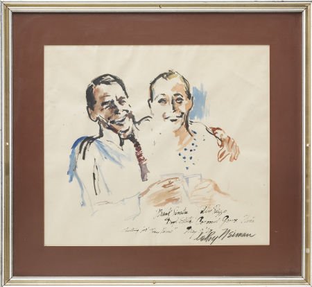 49222: Frank Sinatra and Jilly Rizzo Portrait by LeRoy