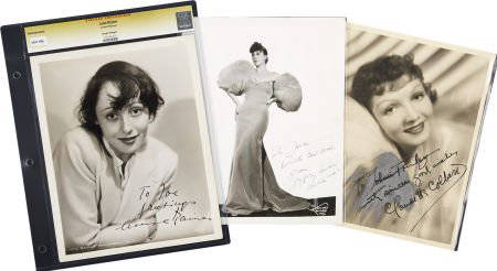 Claudette Colbert, Gypsy Rose Lee, And Luise Rai