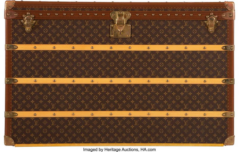 Louis Vuitton Monogram Coated Canvas Steamer Tru