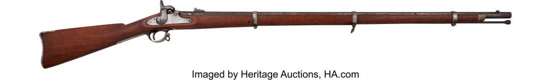 U.s. Colt Model 1861 Percussion Musket Dated 186