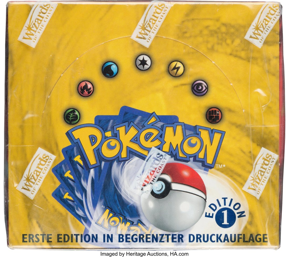 Pokémon German First Edition Base Set Sea