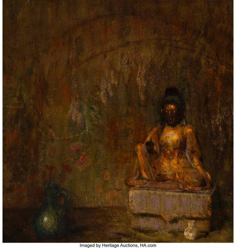 Hovsep Pushman (american, 1877 1966) Gardens Of