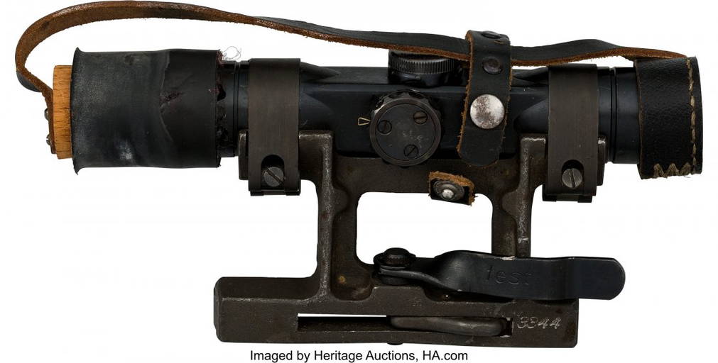 Gw Zf4 Sniper Scope For K43 Rifle. Serial No.