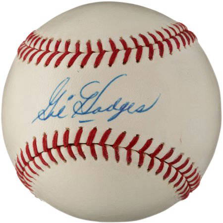 1970's Gil Hodges Signed Baseball.