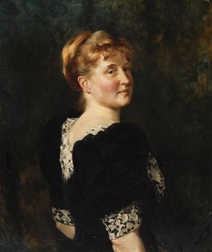 Julian Russell Story (american, 1857 1919) Portr