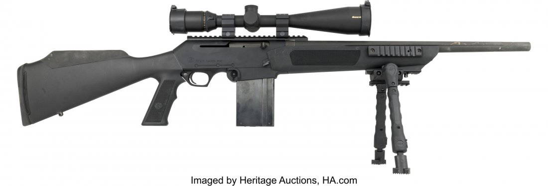 40200: Cased Fn Herstal Fnar Semi Automatic Rifle With