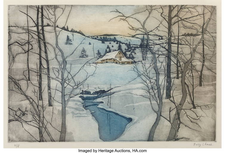 27051: Polly Chase (american, 20th Century) Frozen Wint