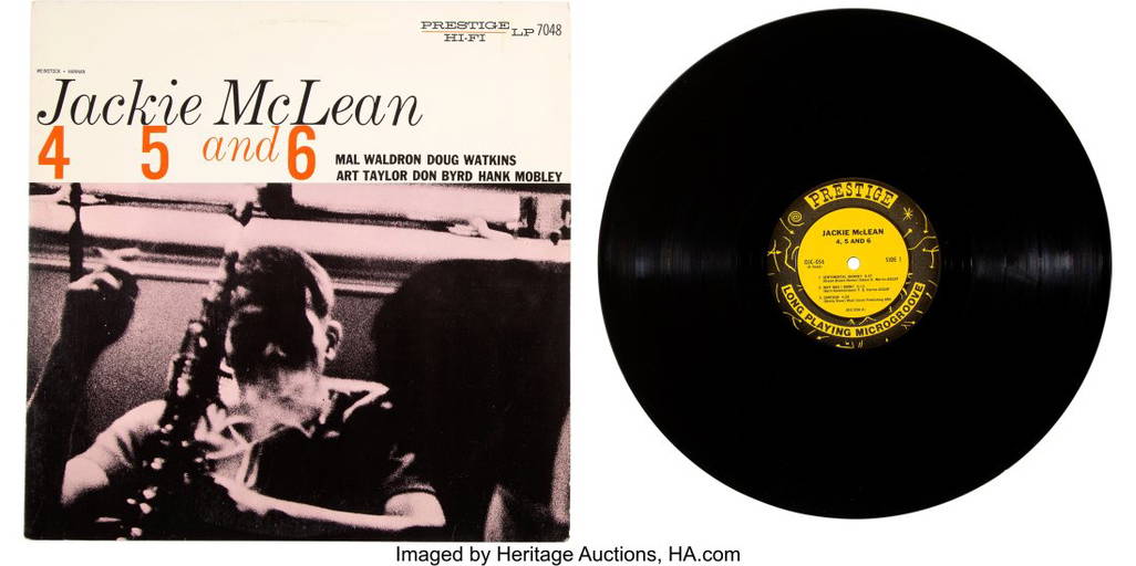 90280: Jackie Mclean 4, 5 And 6 Us Vinyl Lp (prestige,