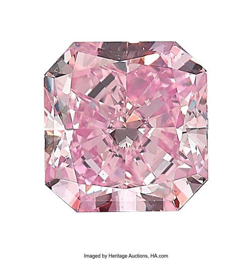 55147: 1.05 Ct Fancy Intense Purplish Pink Diamond Sh