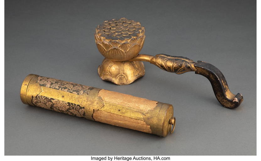 78304: Two Japanese Buddhist Ritual Objects, Edo period (#78304) on Sep ...
