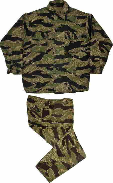 A Pair of Camouflage Fatigues from "The Green Be