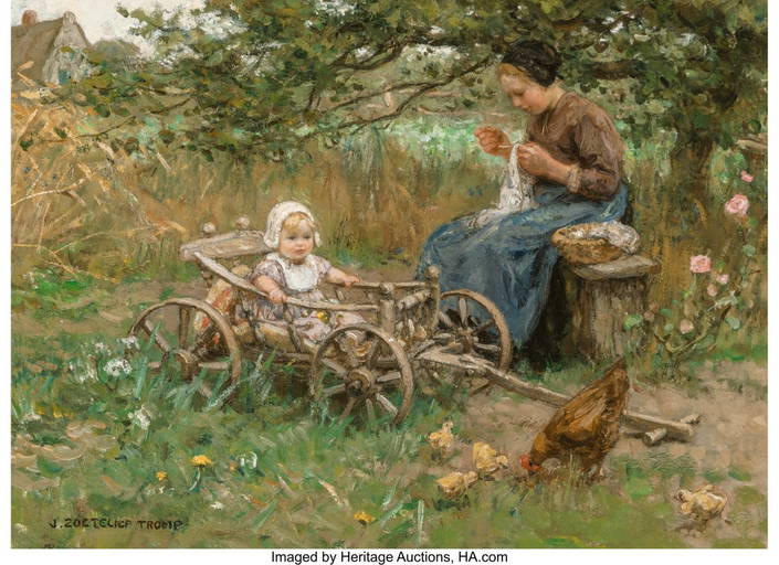 69092: Johann Zoetelief Tromp (Dutch, 1872-1947) Spring - Dec 08, 2022 ...