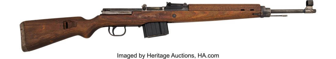 40249: German G43 Bcd Code Semi Automatic Rifle. Seri