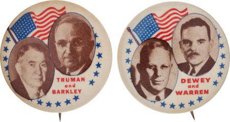 Truman & Barkley And Dewey & Warren: Matching Ju