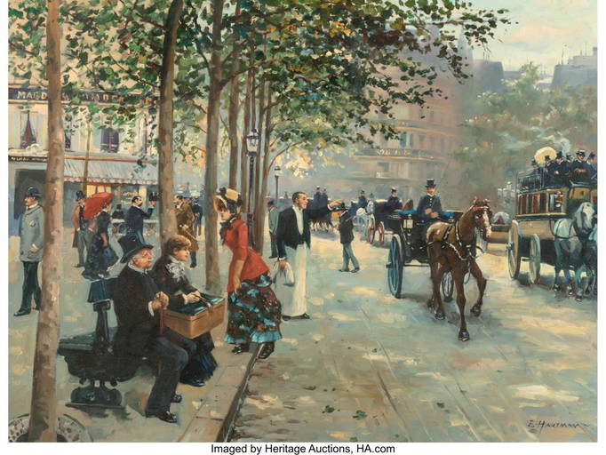 27119: E. Hartman (20th Century) Avenue Parisienne, Aft (#27119) on Jan ...