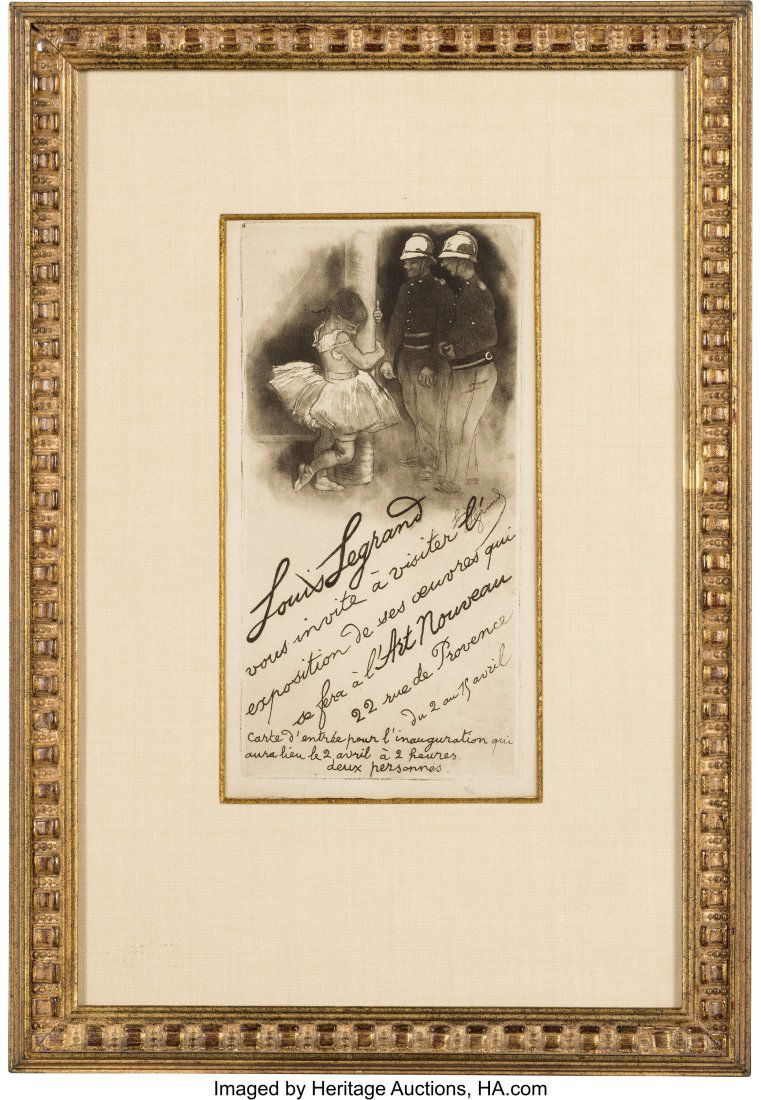 89013: Louis Auguste Mathieu Legrand (French, 1863-1951 (#89013) on Feb ...