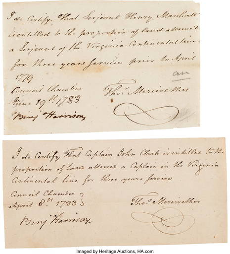 47135: Declaration Signer Benjamin Harrison Documents ( (#47135) on Feb 22, 2023 | Heritage ...